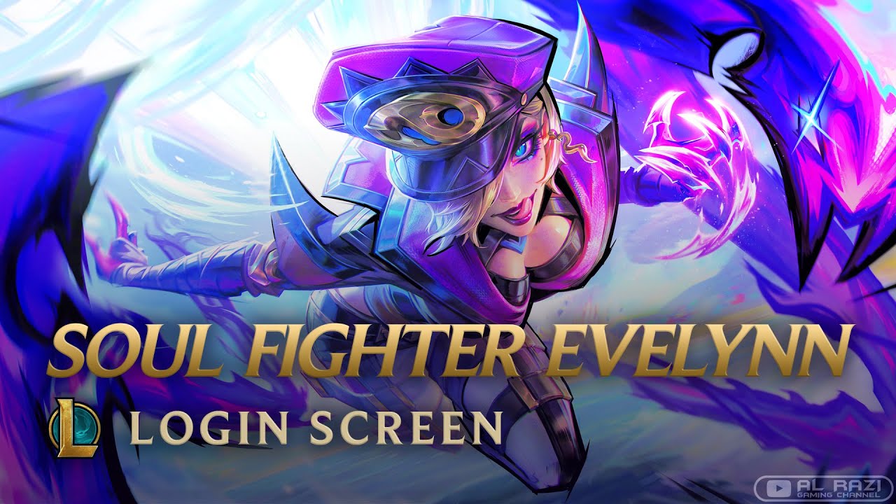 Soul Fighter Evelynn | Login Screen - League of Legends [4K 60fps ...