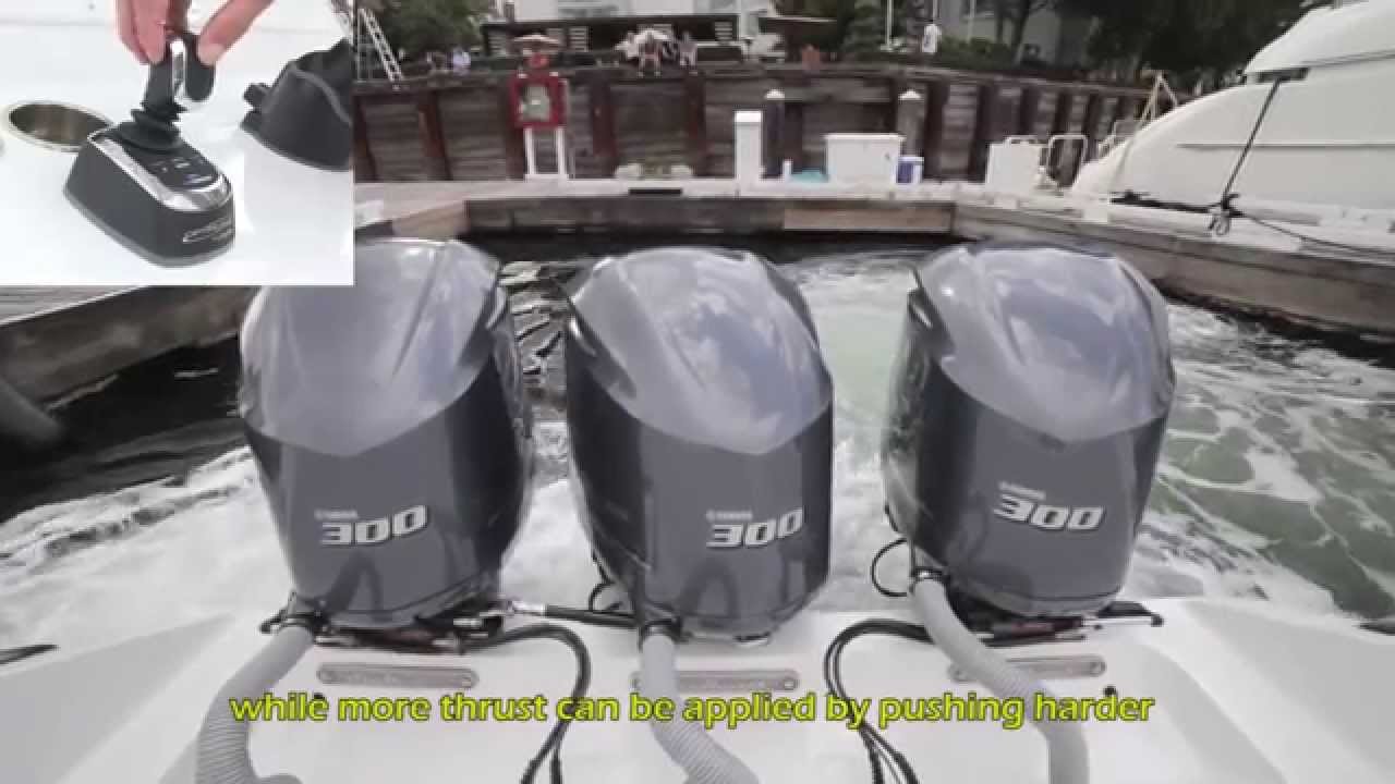 Optimus 360 Joystick Docking Control System - iboats.com - YouTube