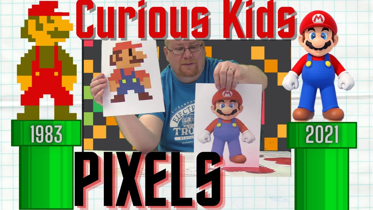 Curious Kids: Video Game Pixels - YouTube