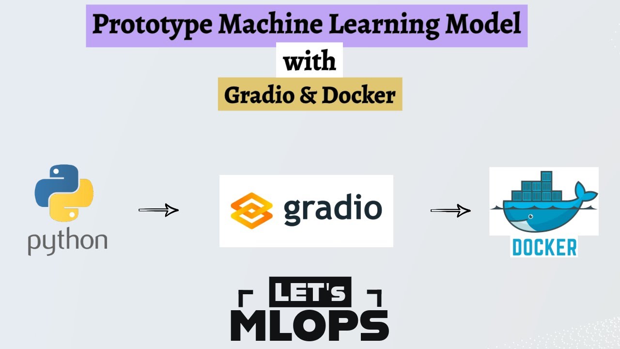 🚀 How to Prototype Machine Learning Model with Gradio & Docker |For ...