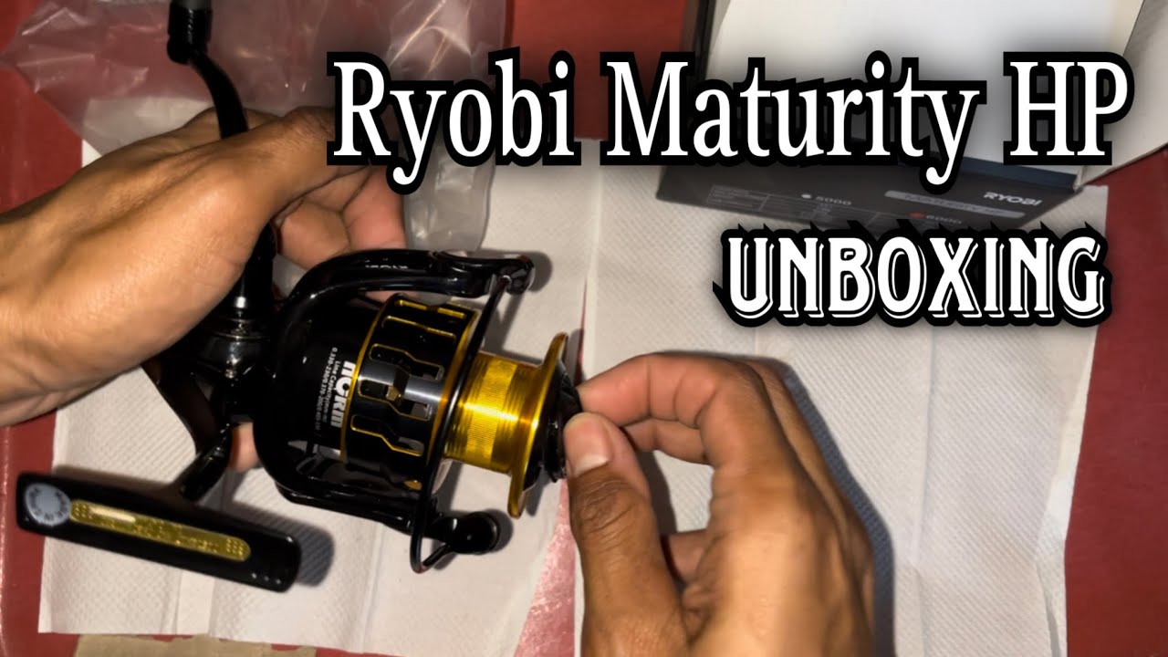 Unboxing Reel Ryobi Maturity 6000 - YouTube