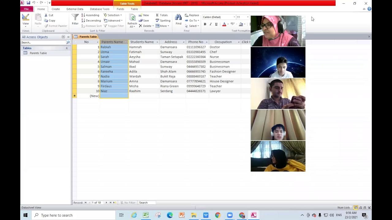 ICT G8 W5 1: SORTING DATA IN DATABASE - YouTube