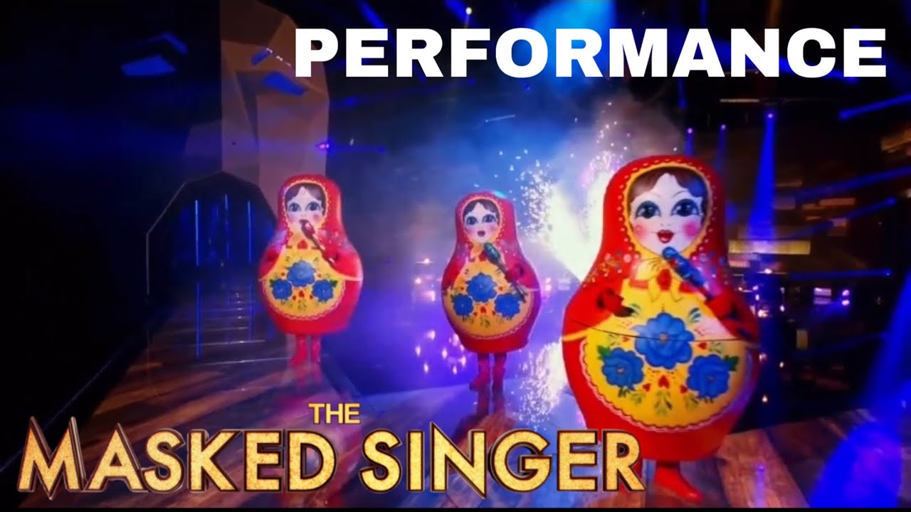Russian Dolls sing “Wonder” by Shawn Mendes | The Masked Singer ...