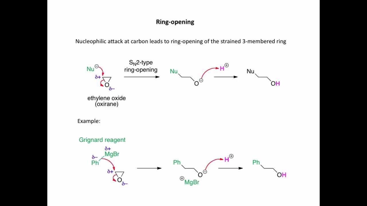 Epoxides in synthesis - YouTube