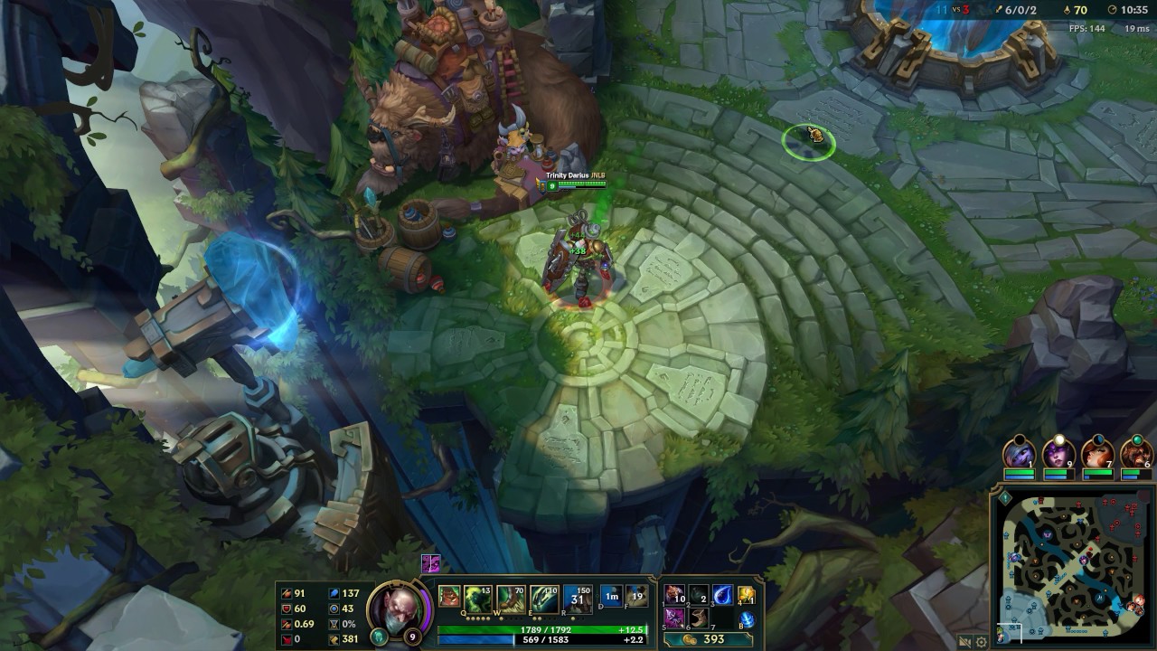 Hextech Singed vs Tryndamere top - YouTube