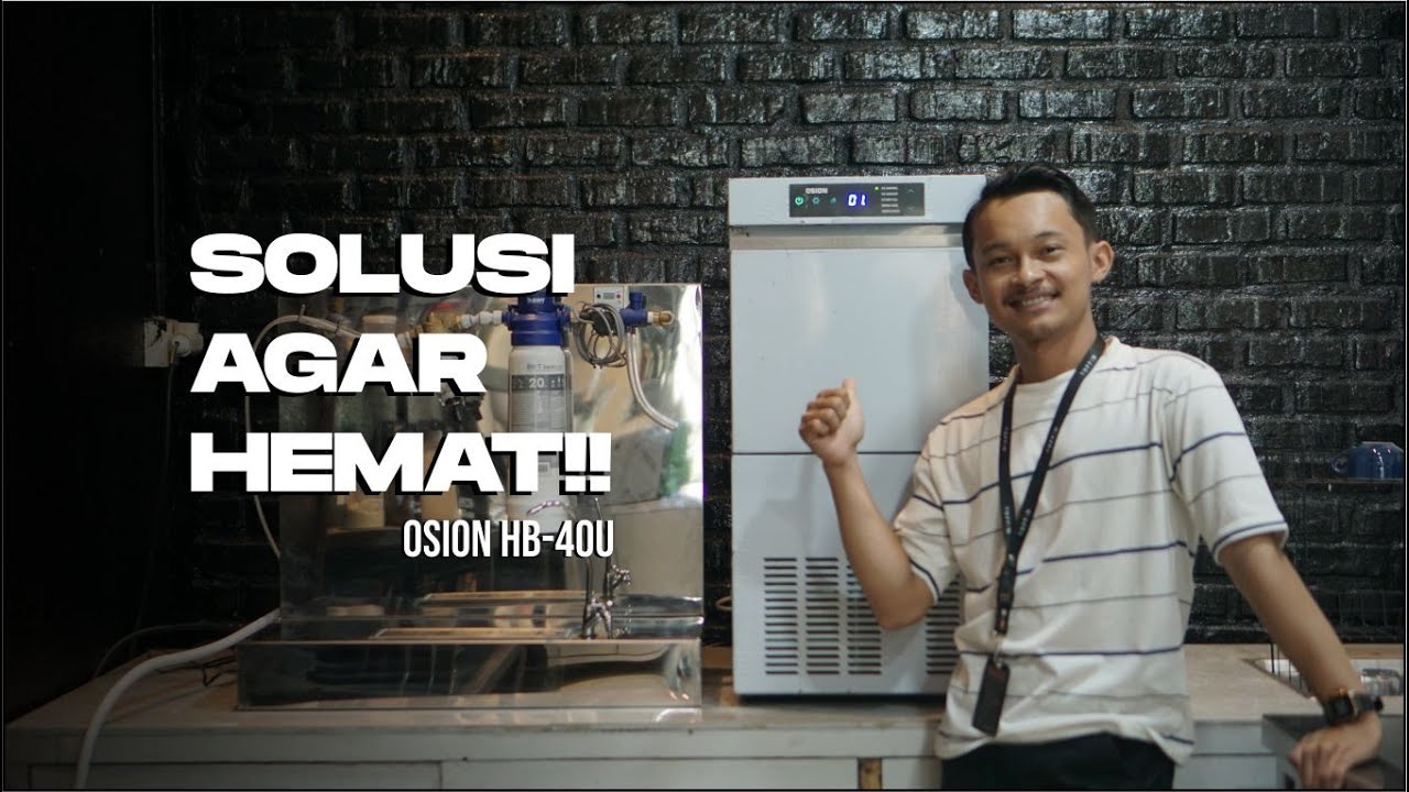 ICE MAKER OSION HB 40U - YouTube