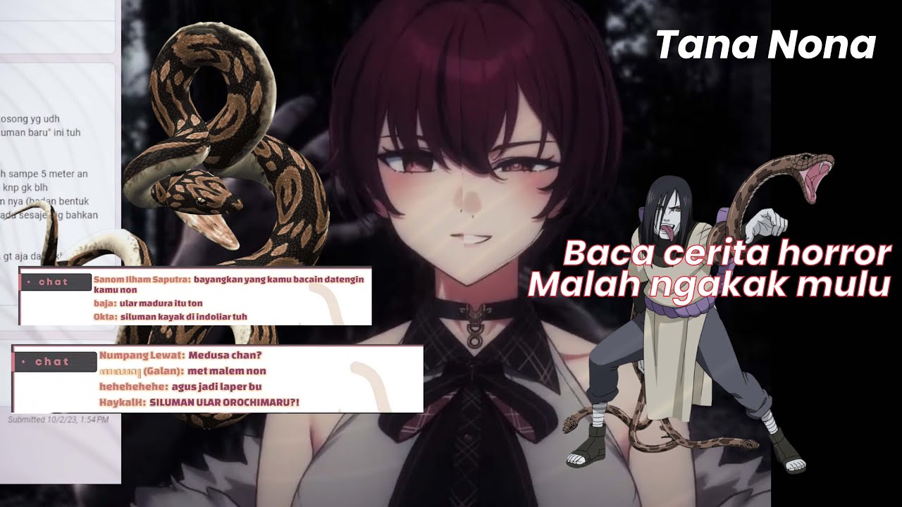 Tana Nona JKT48V - Baca cerita Horror malah ngakak | Semangkakotak ...