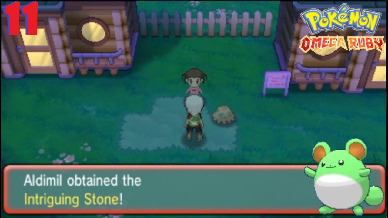 Get And Use The Intriguing Stone #11 | Pokemon Omega Ruby Walkthrough ...