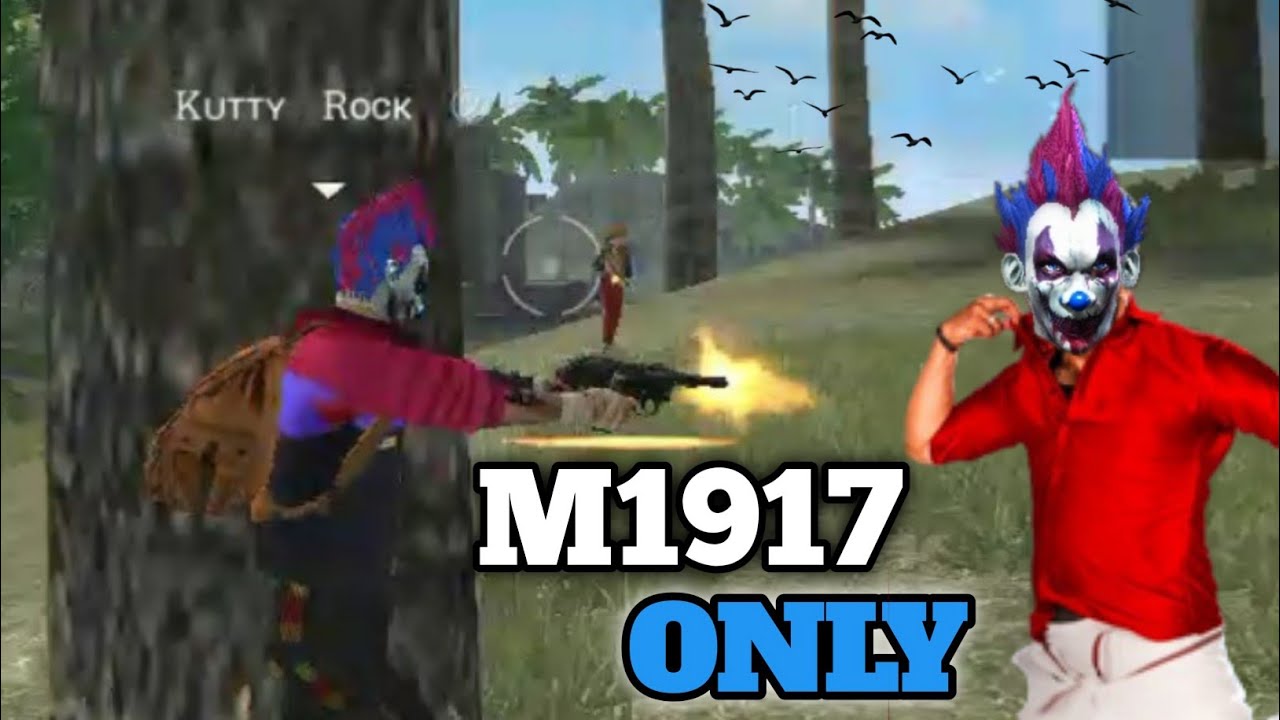 M1917 GUN ONLY IN FREE FIRE TAMIL || KUTTY RJ ROCK - YouTube