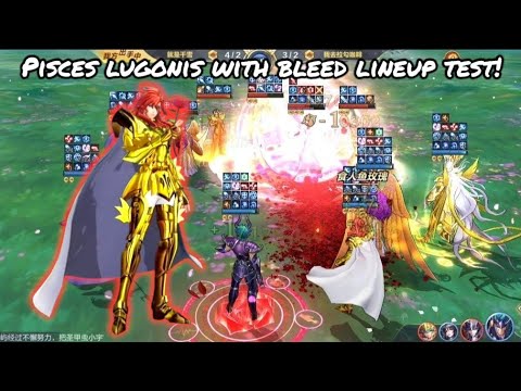 Saint Seiya: Awakening [CN] - Pisces Lugonis Test with Bleed Lineup at ...