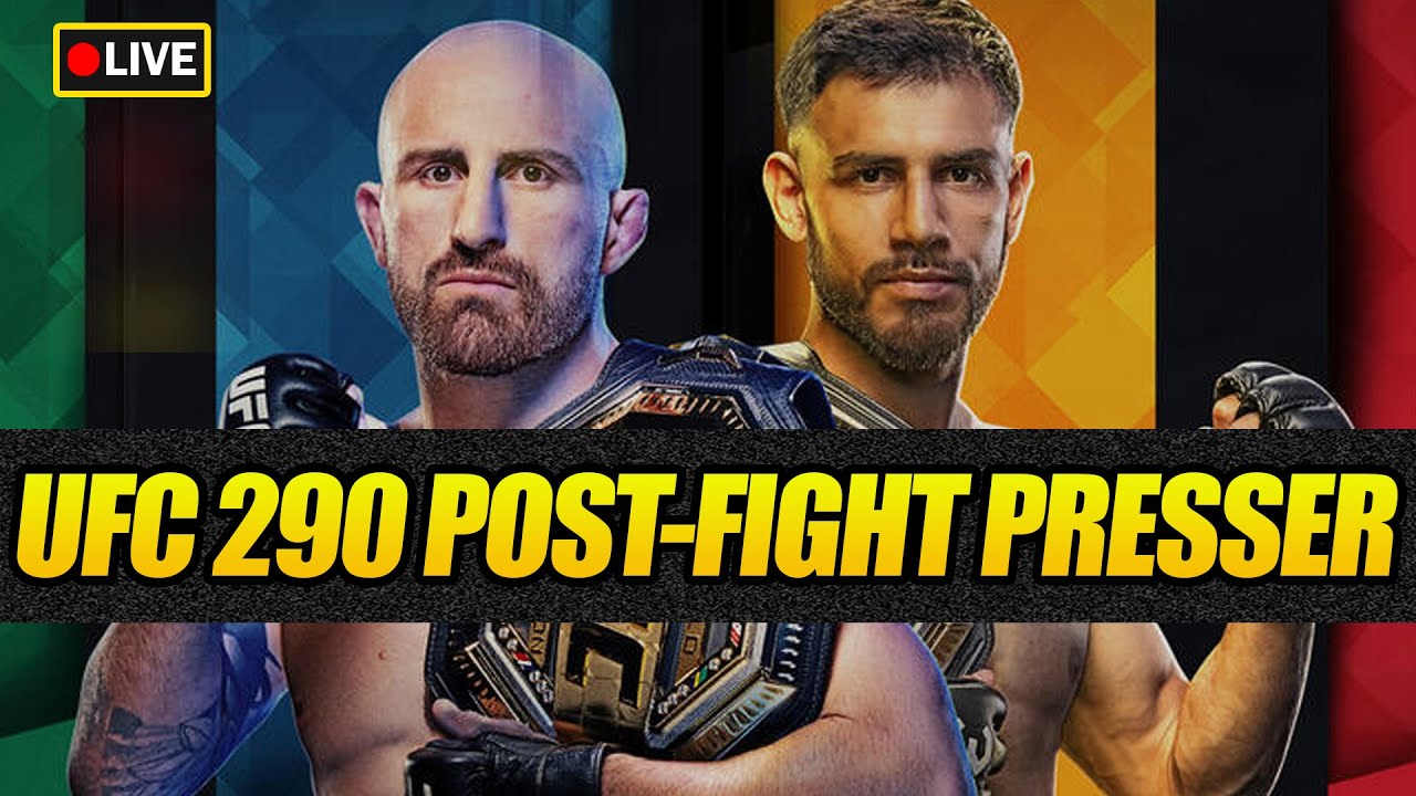 🔴UFC 290 Post-Fight Press Conference: Alexander Volkanovski vs. Yair ...