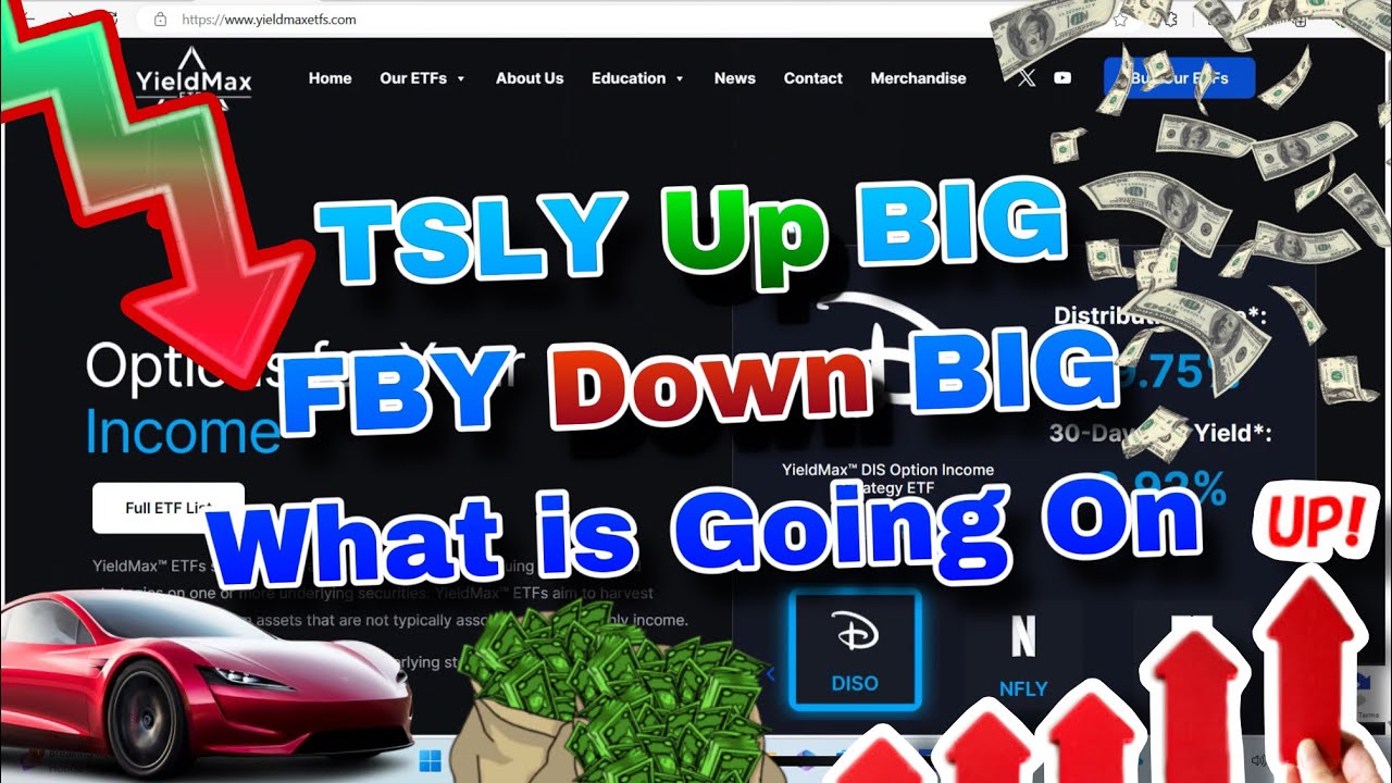 WHY TSLY ETF Made Huge Gains & FBY Yieldmax ETF Lost 14% off META Facebook AI News - YouTube