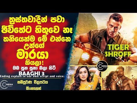 ඔබ පුන පුනා බලා සිටි Baaghi 3| බාගී 3! 😮Sinhala film review| sinhala film review new
