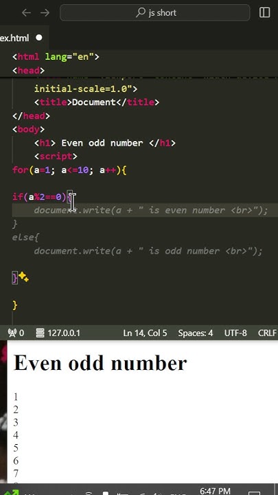 2 Javascript For Loop Webproject Htmlproject Coding Javascripttutorial Youtube 