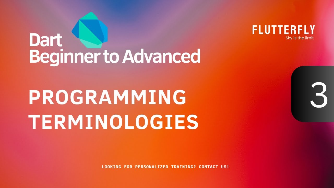Master Dart Programming I Basic Terminologiesdart Malayalam Flutter Youtube 9297