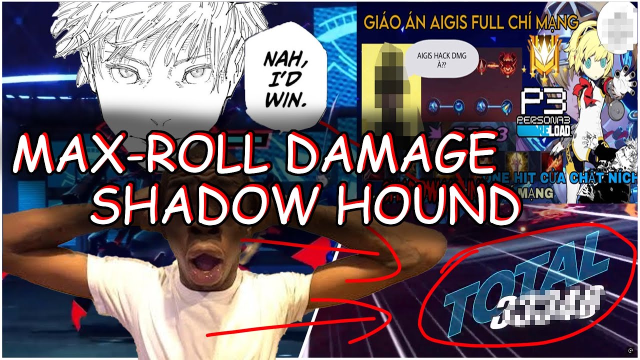 [P3R:EA] Milady Shadow Hound MAX Damage on Reaper - YouTube