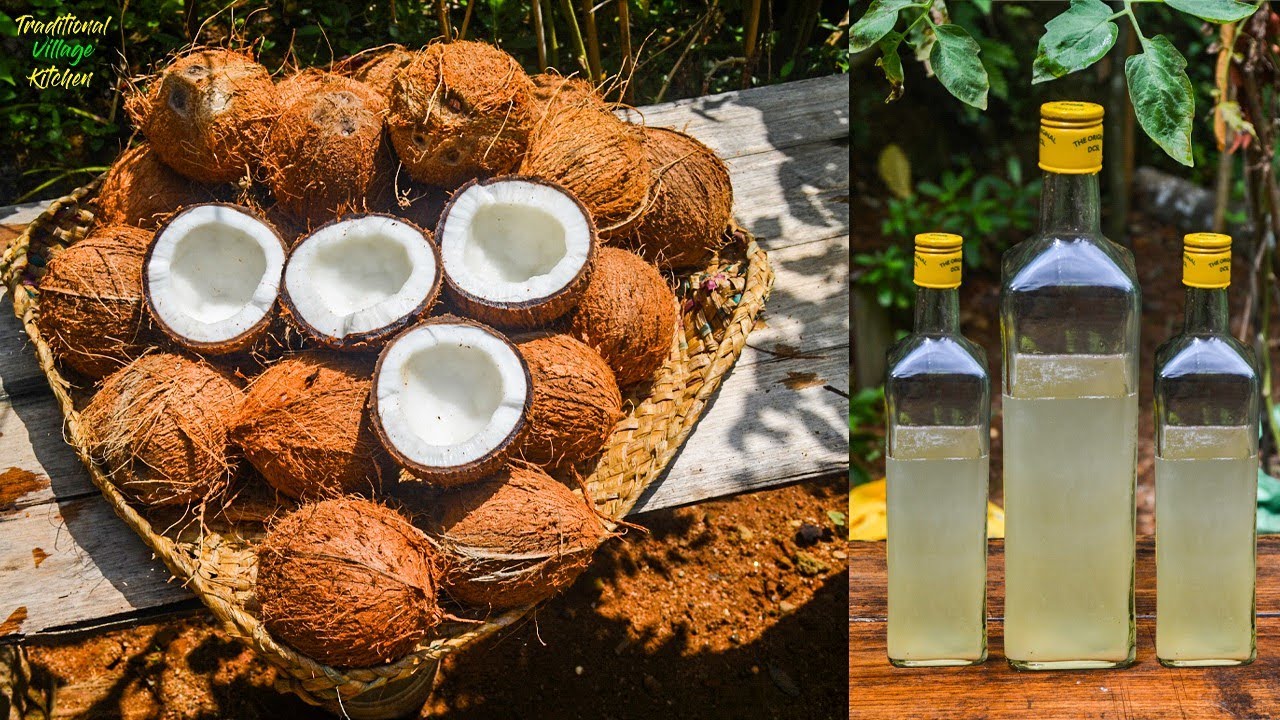 How to Make Virgin Coconut Oil | 100% Homemade Pure Coconut Oil - YouTube