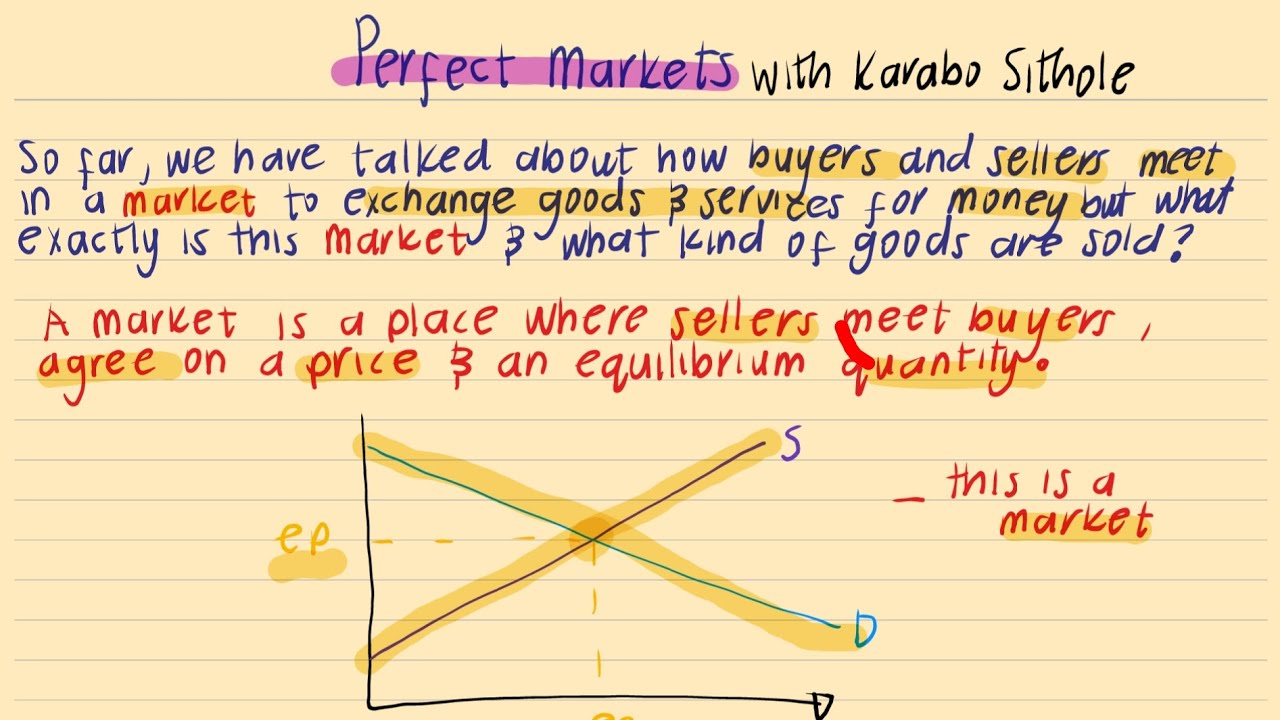 Perfect Market with Karabo Sithole - YouTube