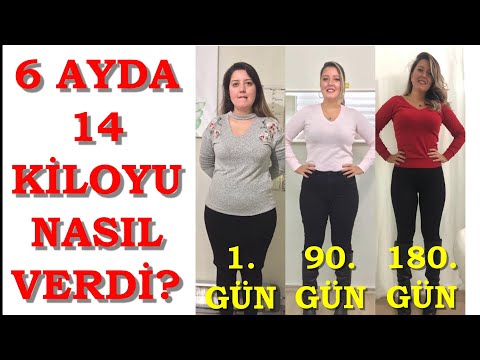6 Ayda 14 Kiloyu Nasıl Verdi? (Müthiş Değişim!)