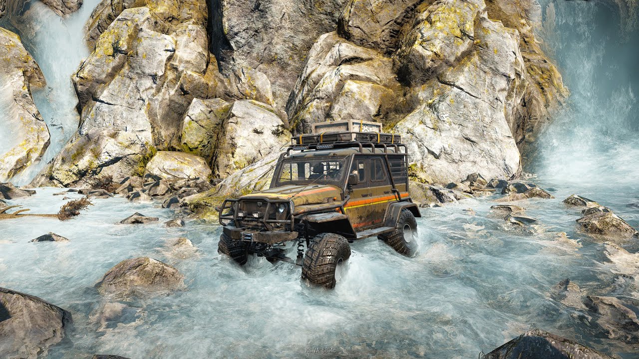 The Most Beautiful Landscape in Snow Runner - Best OFF-ROAD Gameplay ...