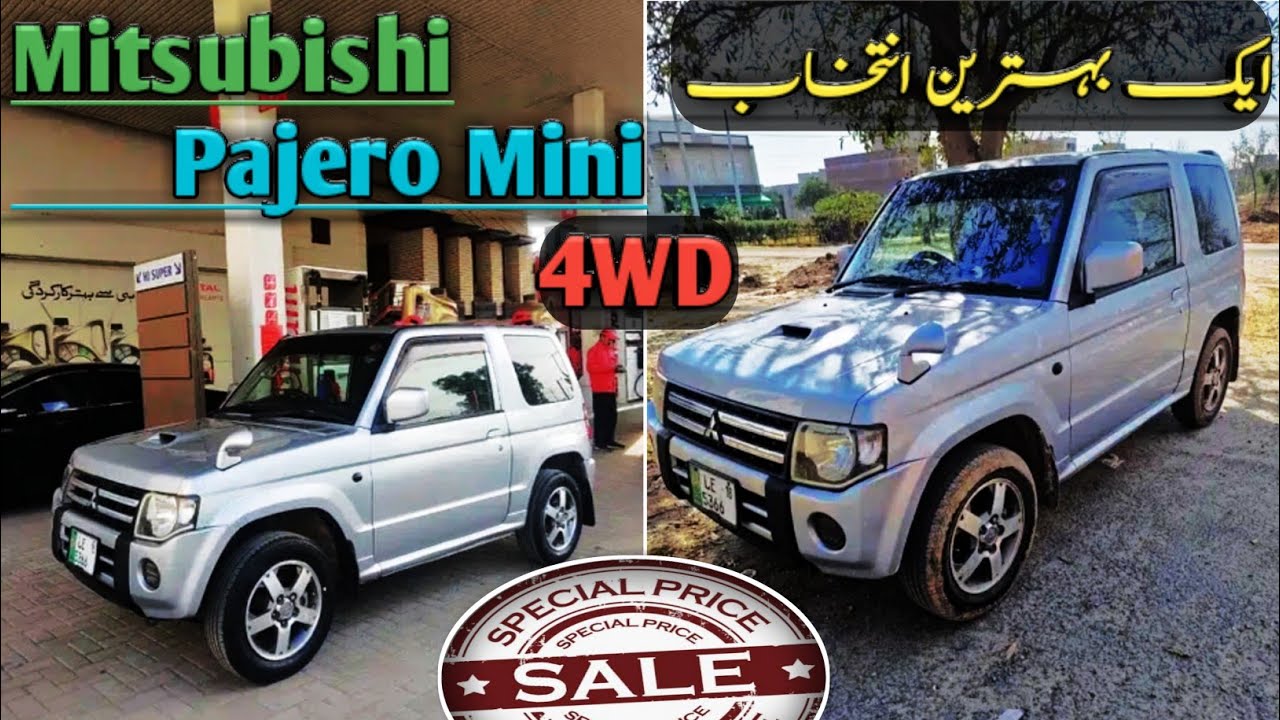 Low Budget Mitsubishi Pajero Mini 2012 Model and 2018 Registered SUV ...