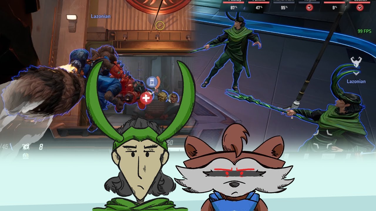 Marvel Rivals | Rocket and Loki Competitive Match - YouTube
