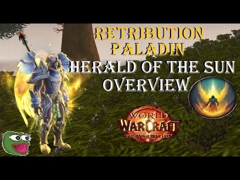 The War Within Retribution Paladin - Herald of The Sun Talents Overview - YouTube
