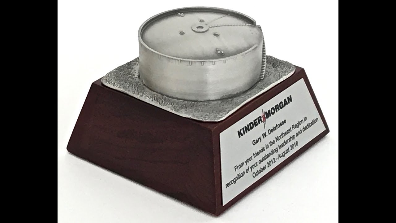 Oilfield Petro Storage Tank Award Trophy Gift Item #296 - YouTube