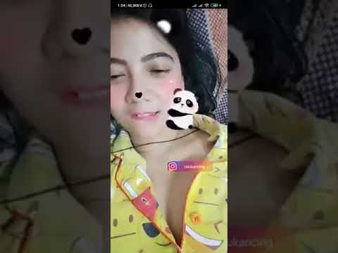 Bigo live buka kancing no bra