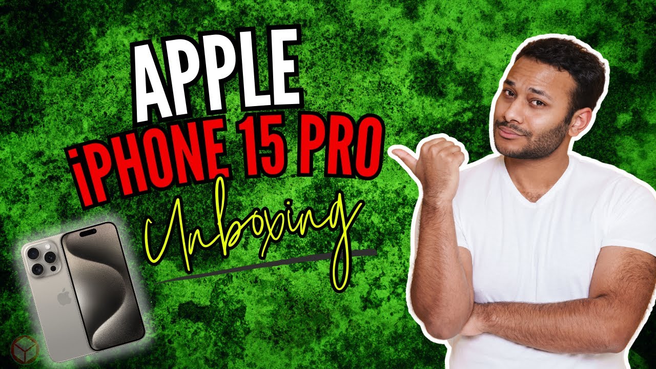 Unboxing The New iPhone 15 Pro (Natural Titanium) & The Pairing It With ...
