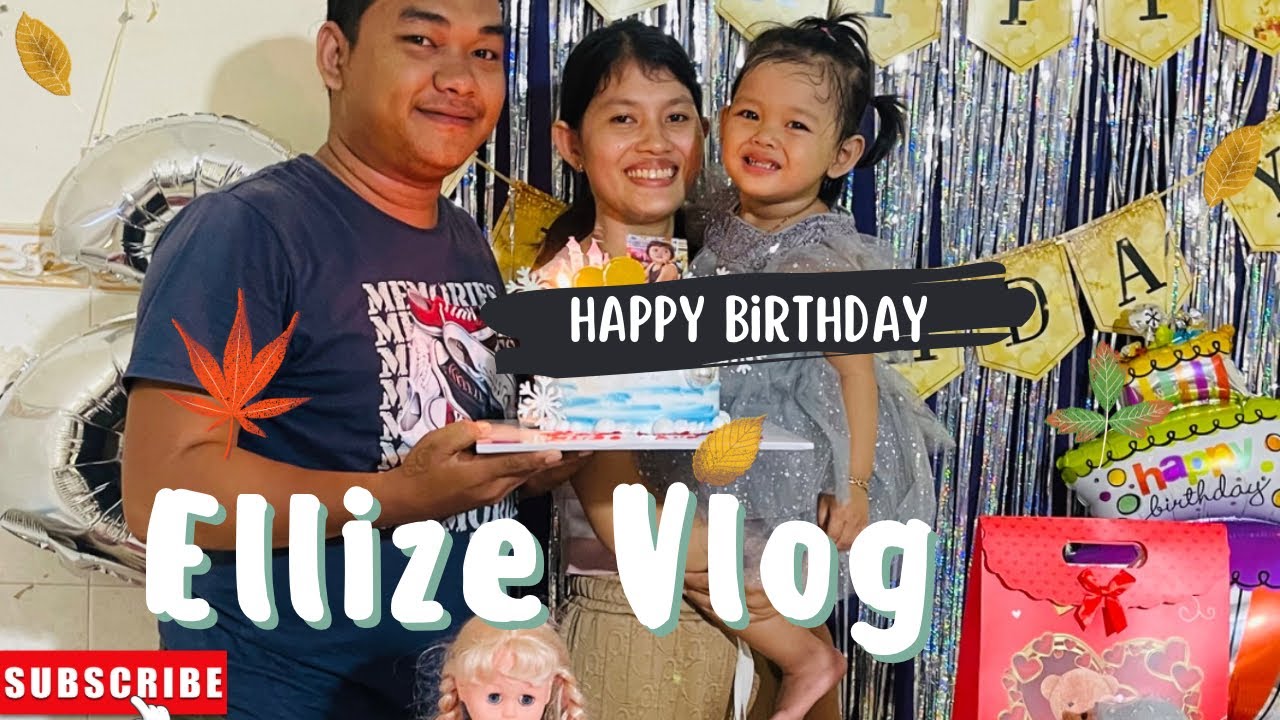 HAPPY 2nd CELEBRATION BIRTHDAY OF MY CUTIE BABY Ellize! - YouTube
