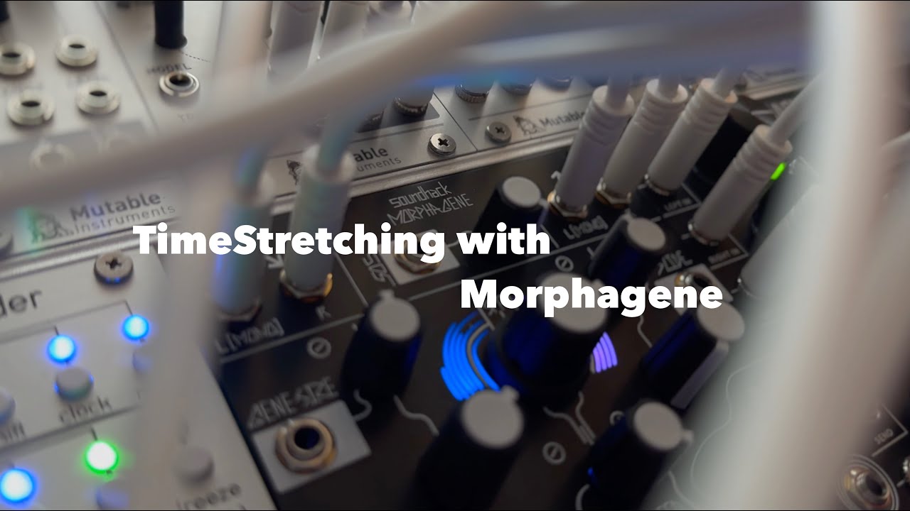 TimeStretching with Morphagene and Nature sounds from Plaits - YouTube