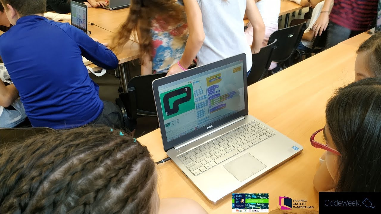CodeAthon: Βελτιώστε το παιχνίδι και παίξτε! Europe Code Week - YouTube