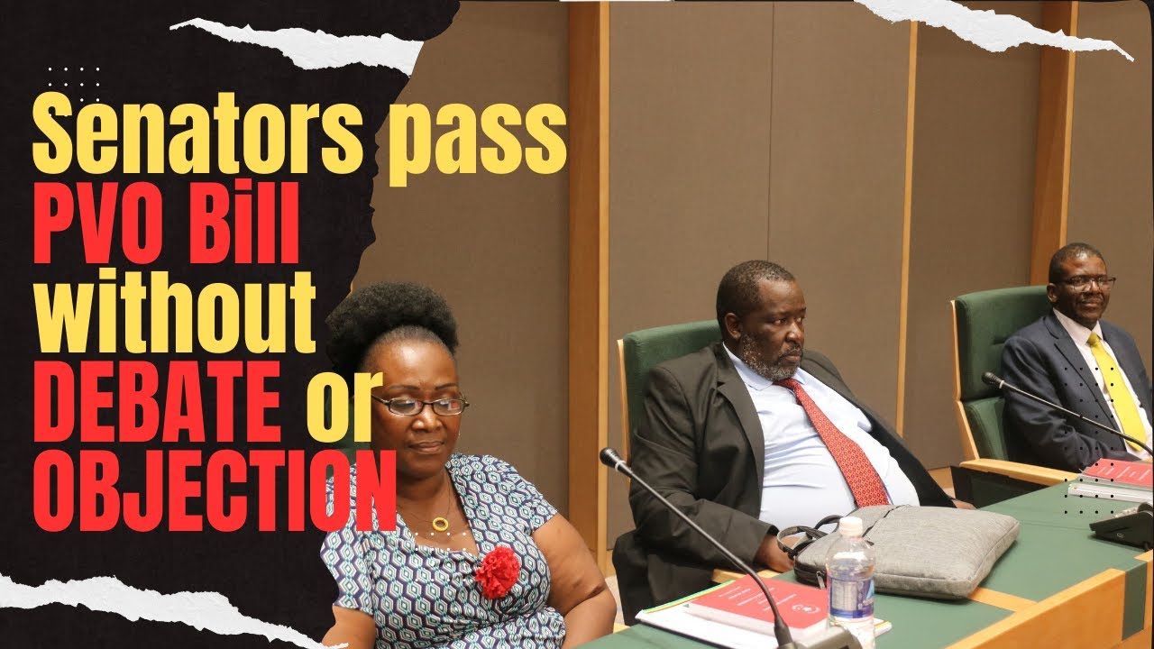 Senators pass PVO Bill without debate or objection [Video courtesy of ...