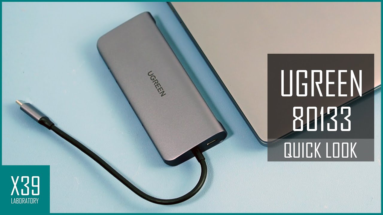 $39 Ugreen 80133 USB-C hub - QUICK LOOK - YouTube
