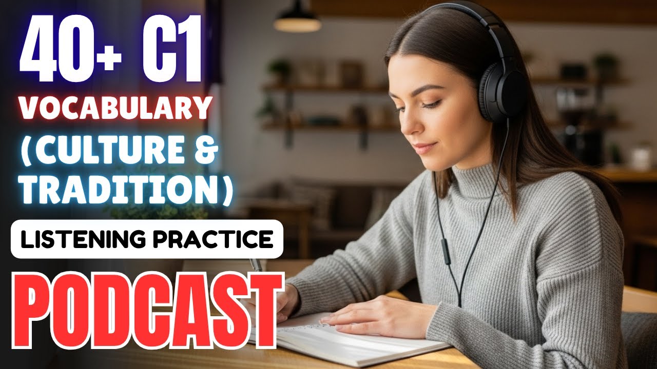 40+ C1 Level Vocabulary (Culture & Tradition) 🌍 || Learn Advanced ...