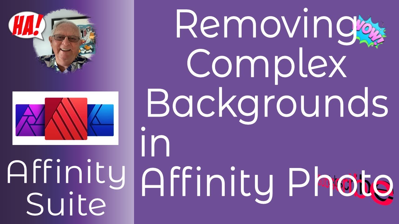Removing Backgrounds from Complex Images in Affinity Photo Using The ...
