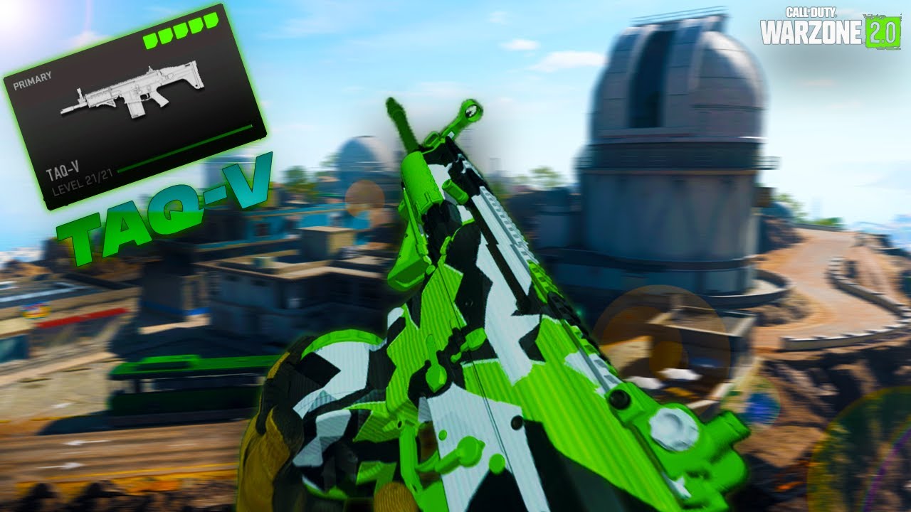 THE BEST TAQ-V LOADOUT in WARZONE 2! (Best TAQ V Class Setup & Tuning ...