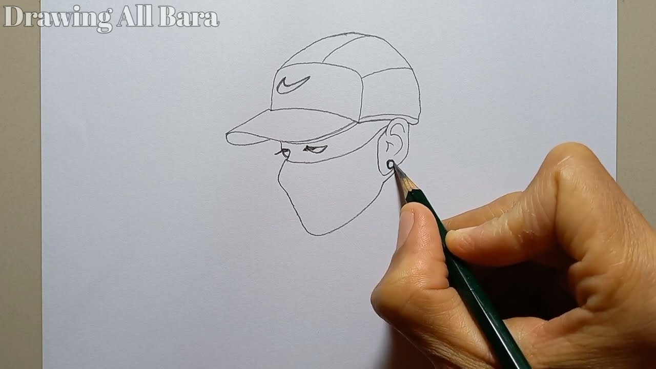 How to Draw a Boy Wearing a Hat | Drawing Boys | Pencil Sketch - YouTube