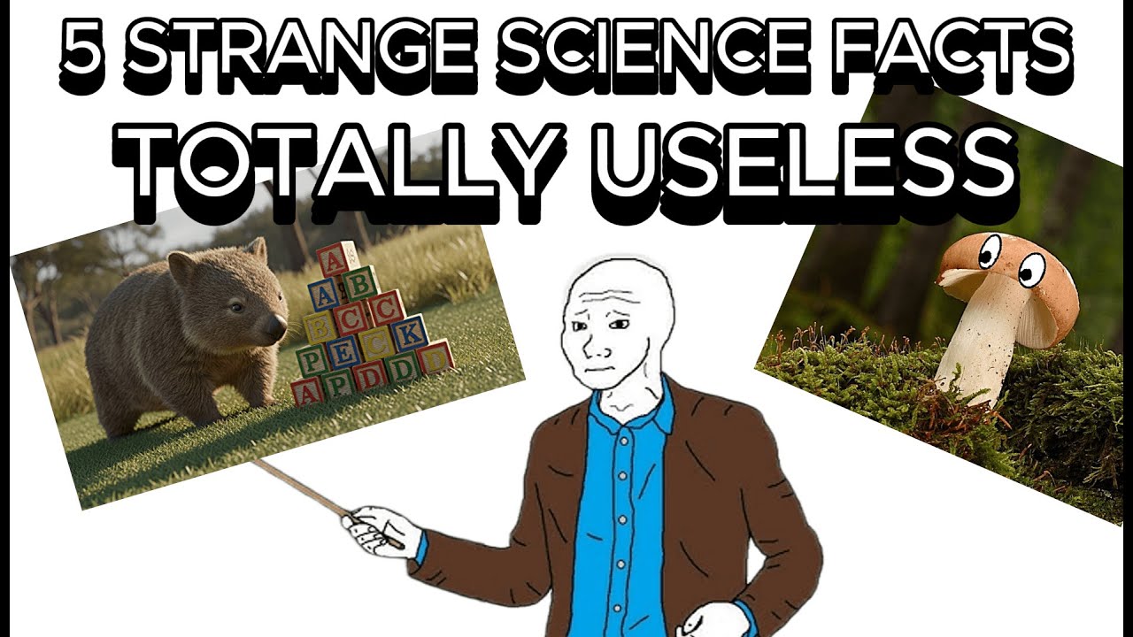 5 Strange science facts that sound fake (but true and so useless) - YouTube