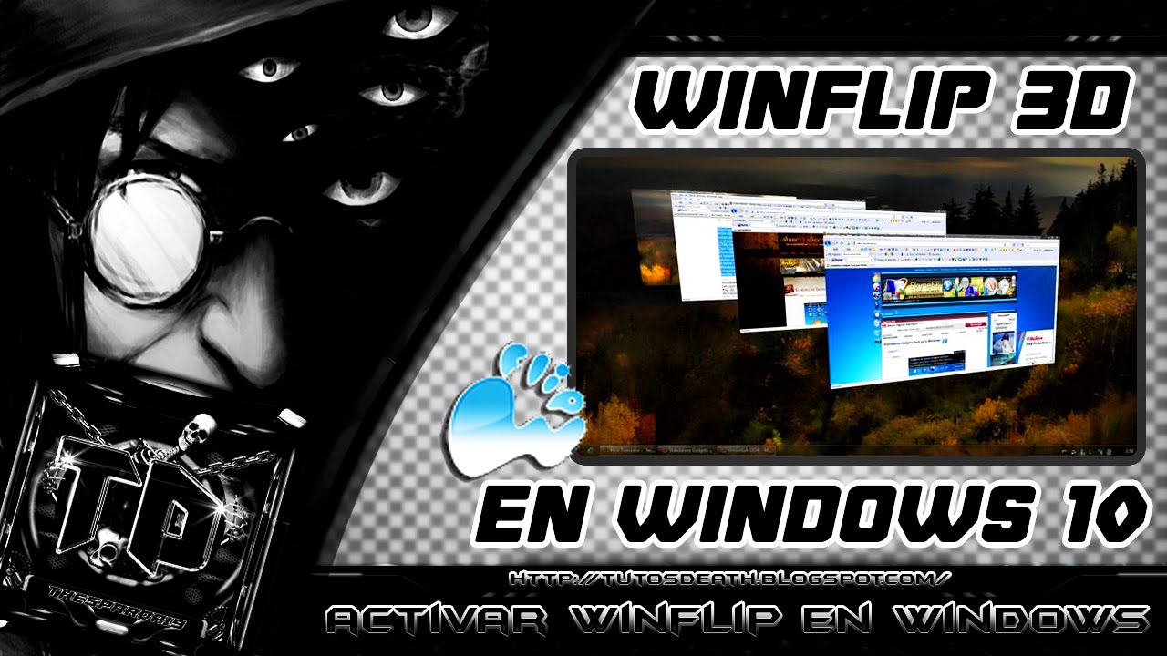 Activa el Efecto Flip 3D en Windows 10 - YouTube