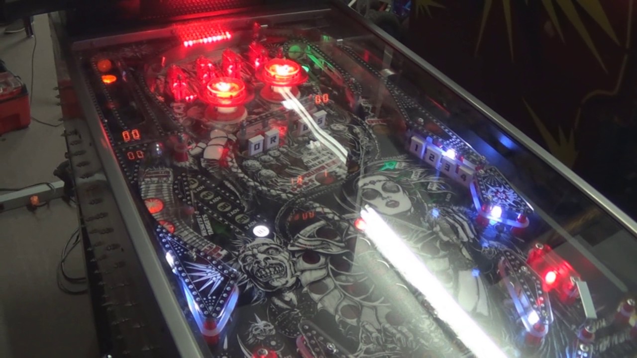 Centaur Pinball Machine with studs a 5 minute play of the game - YouTube