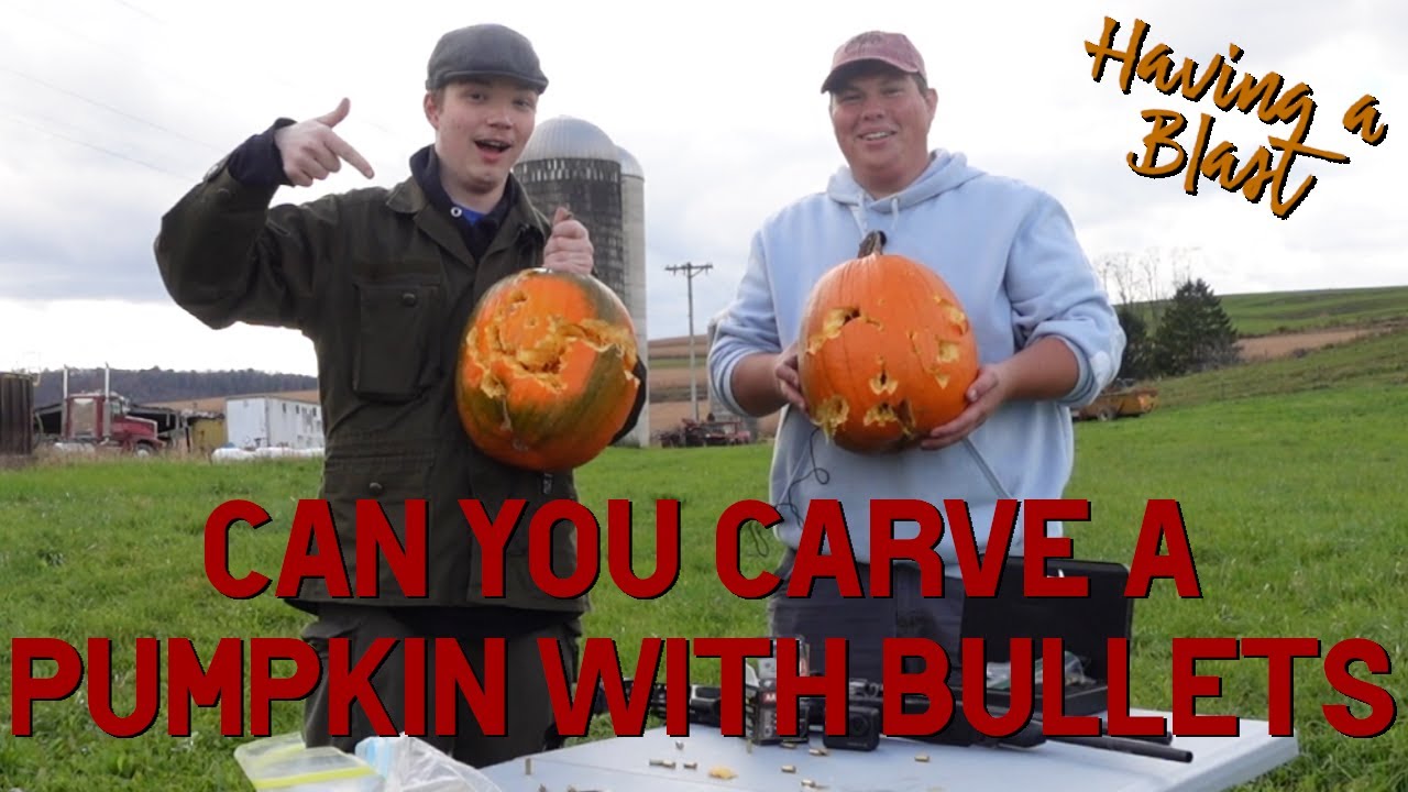 Can your carve a pumpkin with Bullets - Cramiam Halloween Special 2024 ...