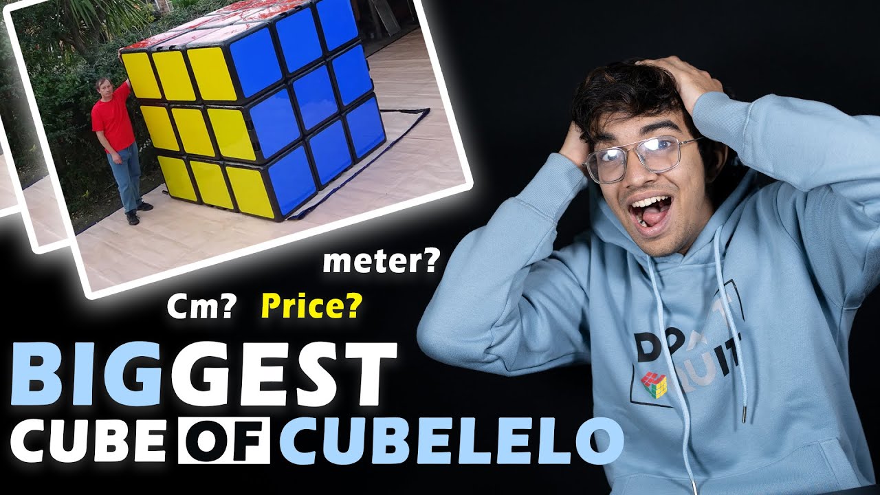 Unboxing the Giant: Cubelelo's Biggest Cube Revealed! - YouTube