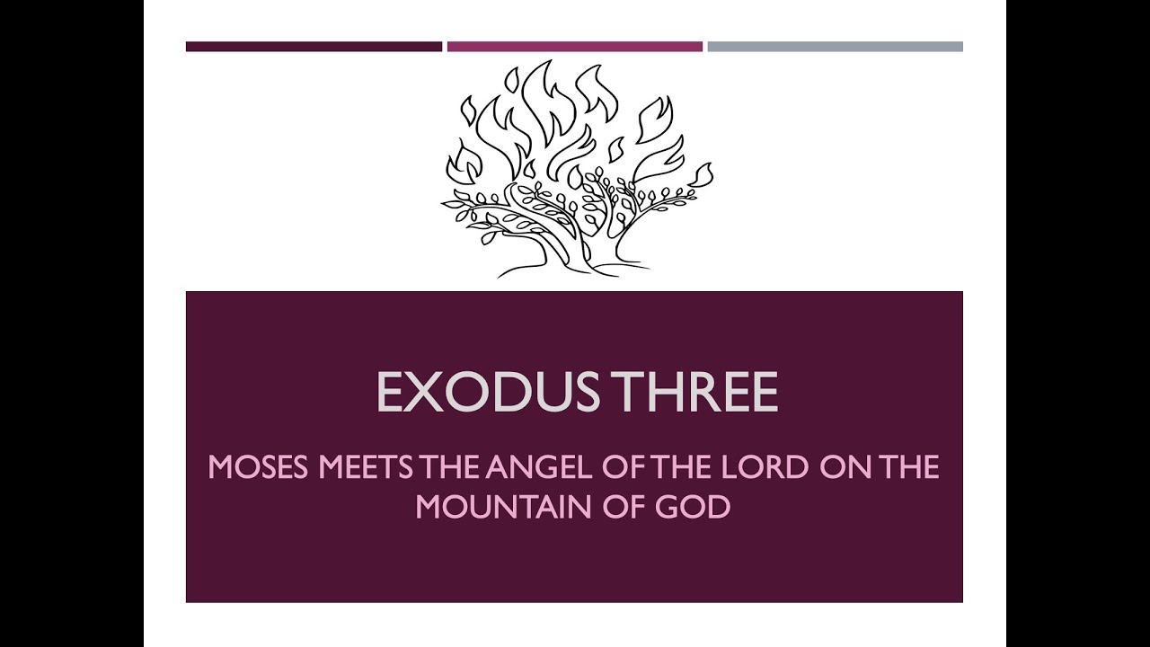 Moses Meets The Angel of the Lord (Exodus 3) - YouTube