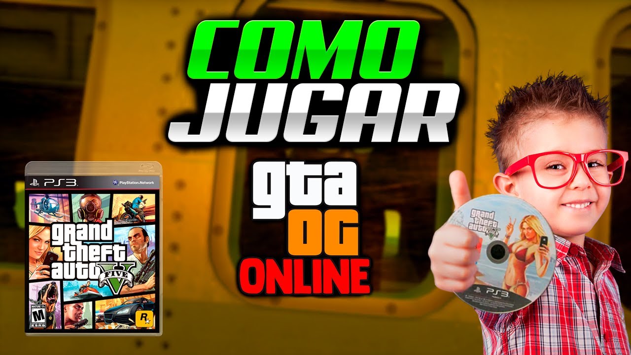 TUTORIAL👉GTA OG en GTA 5👉FORMATO FISICO Playstation 3 - YouTube