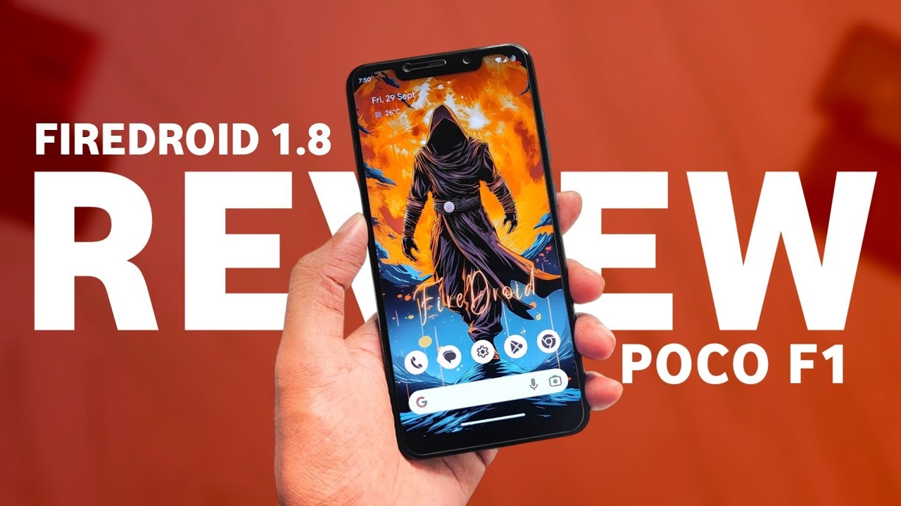 POCO F1 - FireDroid 1.8 Official - Android 13 QPR3 - Bugs & Features - Full Detailed Review ...