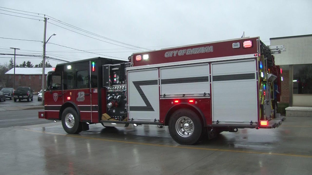 BATAVIA/City Fire holds a "Push In" Ceremony for the new Engine 12 ...