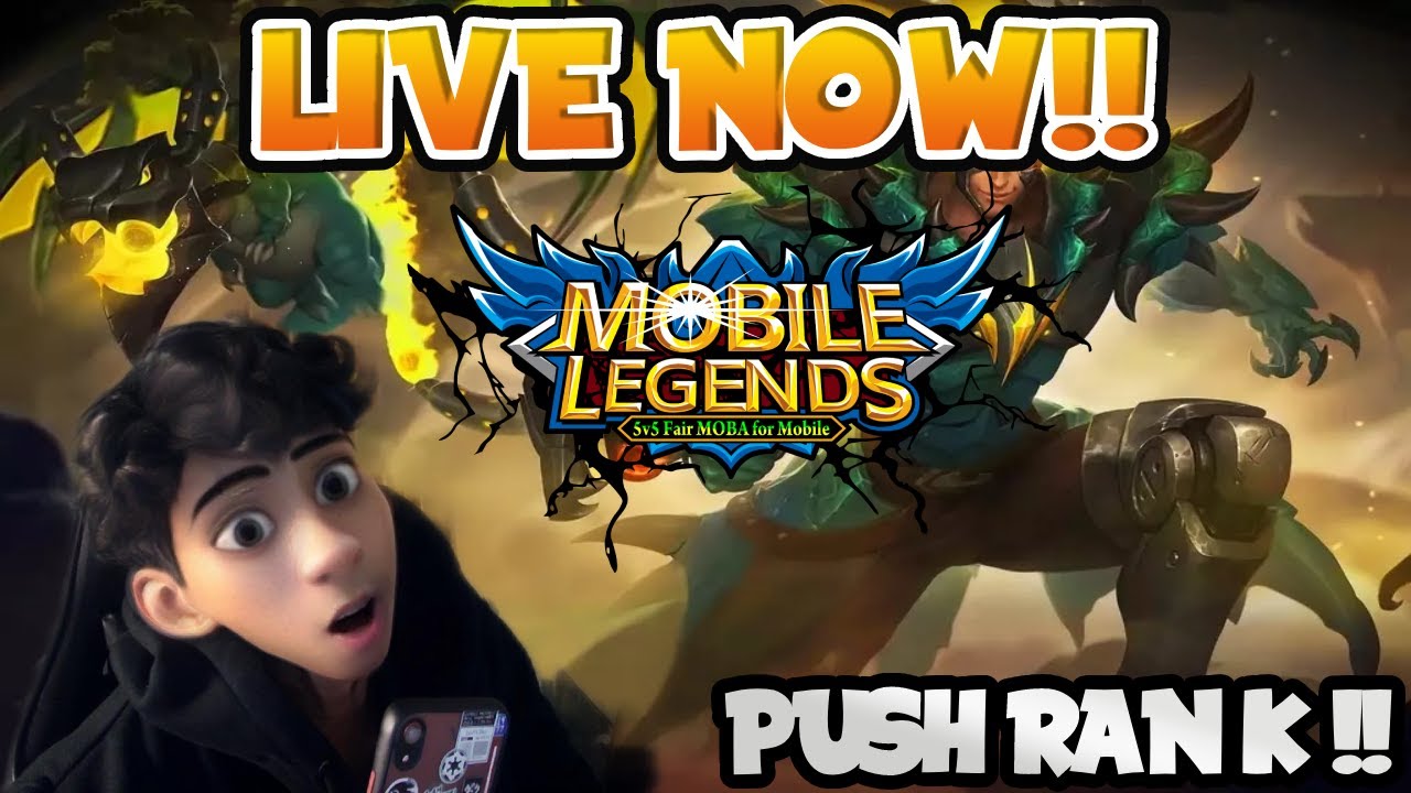LIVE MOBILE LEGENDS BERSAMA BOTAK DAN AGOY - YouTube