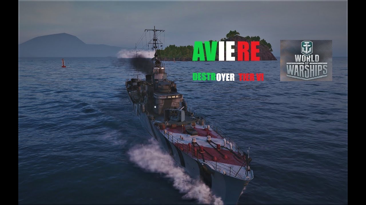 WoW : Test de l'Aviere, destroyer de rang VI - YouTube